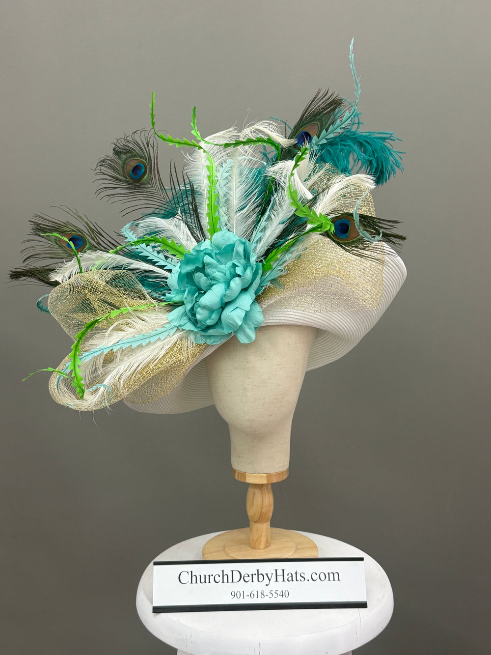 Swan Lake - Kentucky Derby Hat
