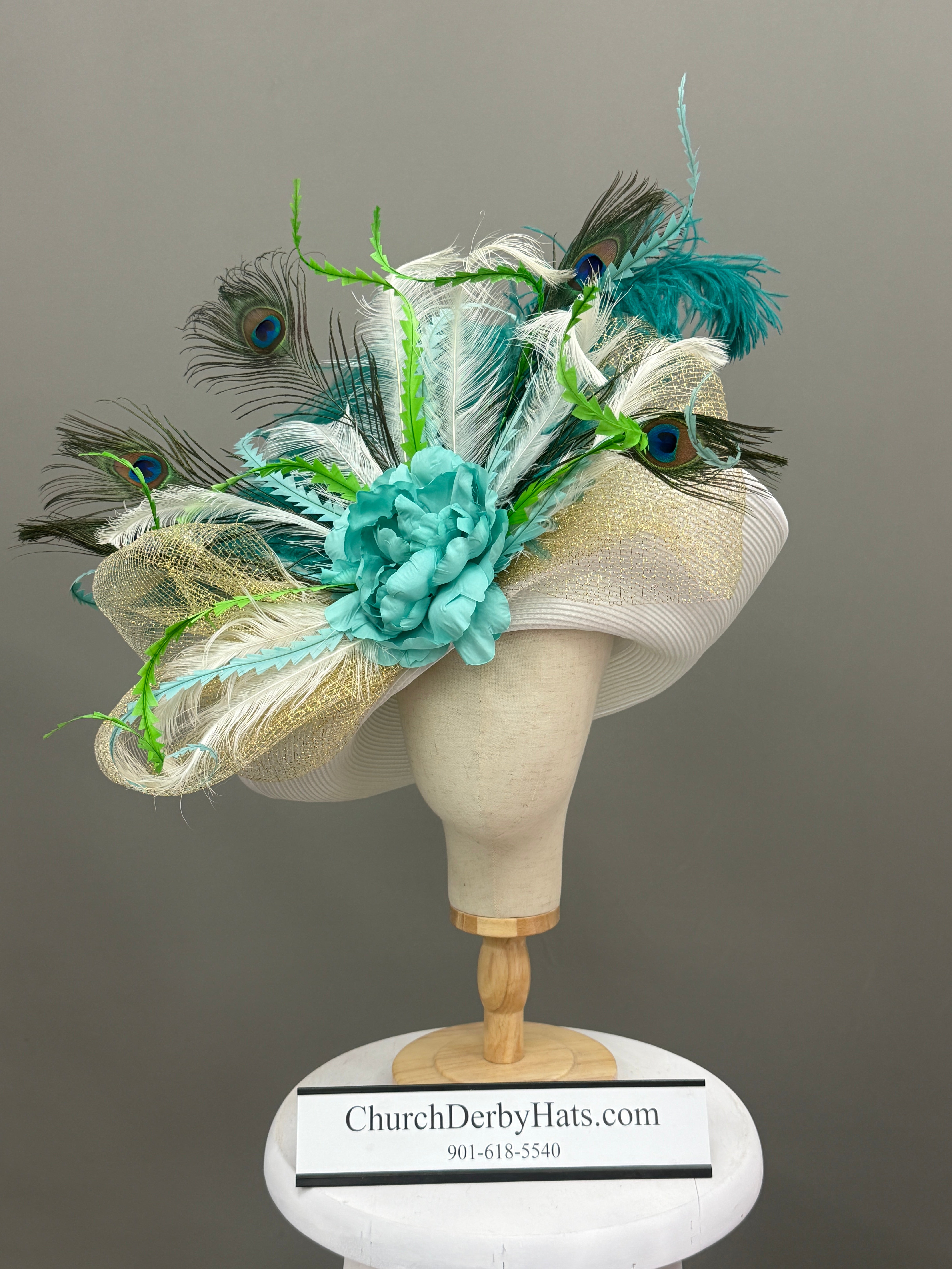 Swan Lake - Kentucky Derby Hat