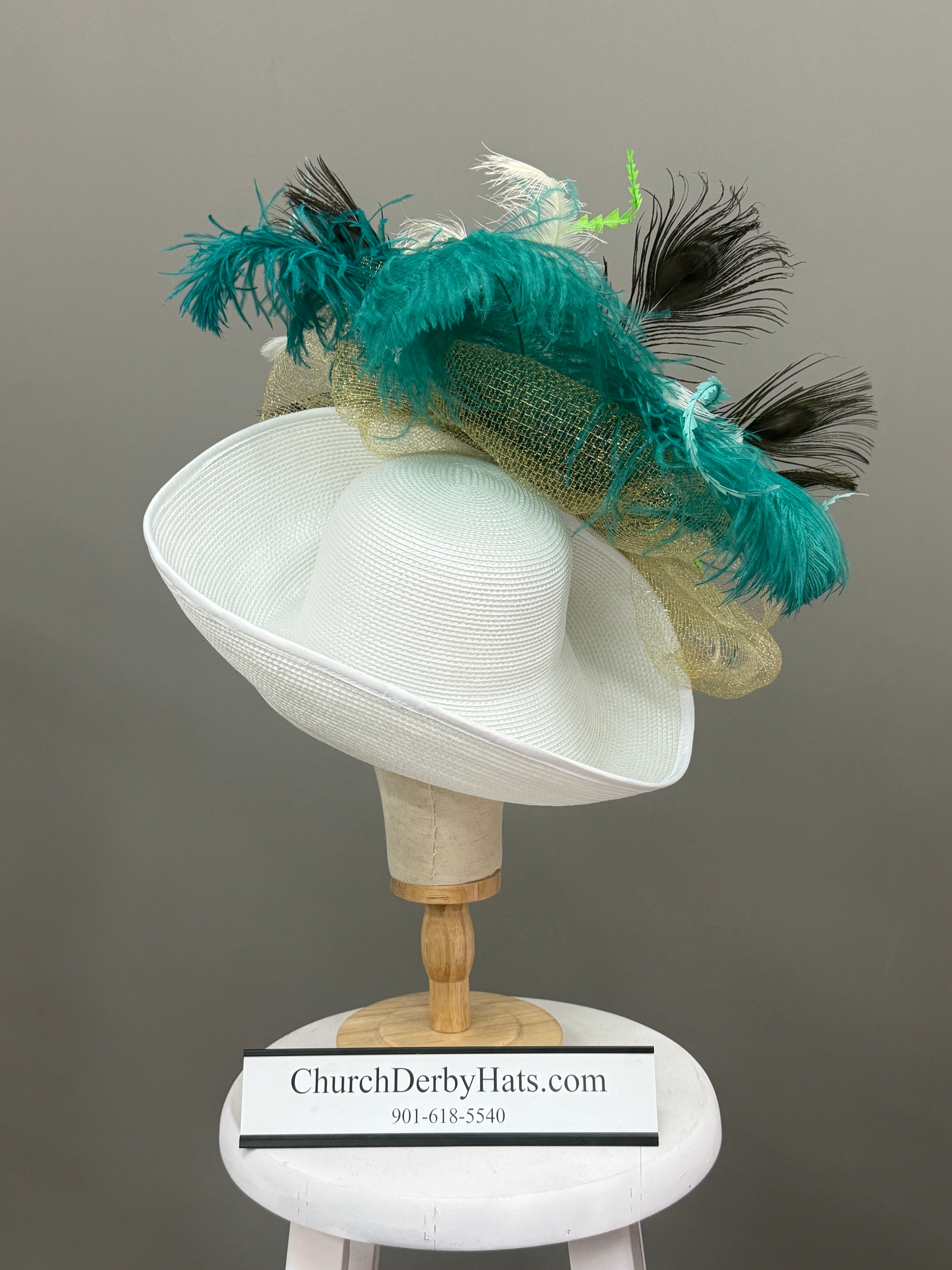 Swan Lake - Kentucky Derby Hat