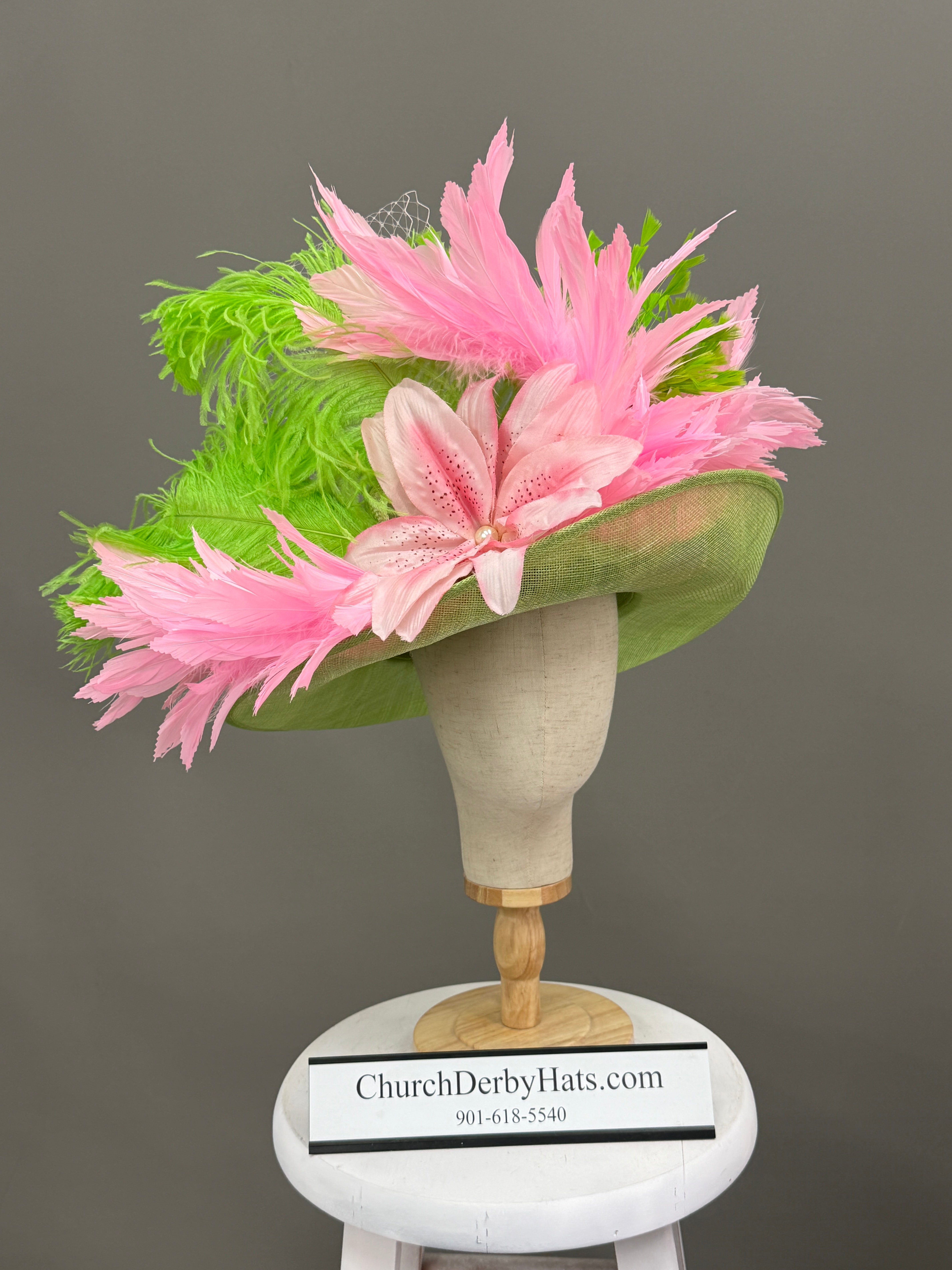 Lily - Kentucky Derby Hat